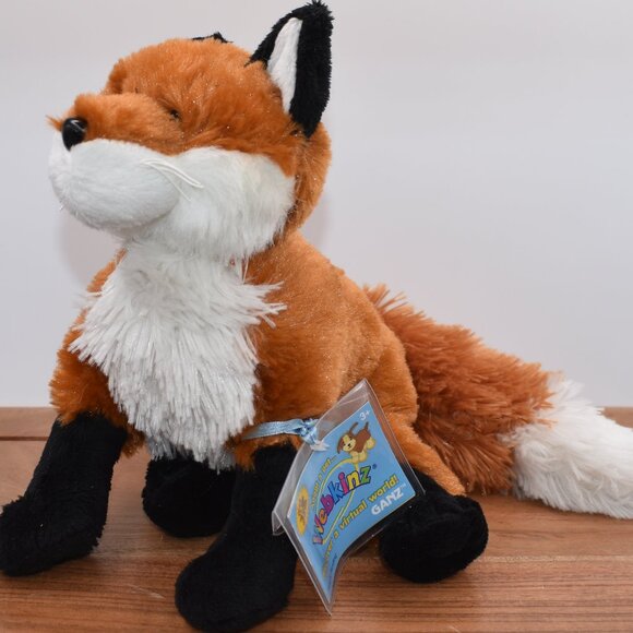 Webkinz Ganz | Toys | Fox Hm71 Unused Code Retired Plush Toy Stuffed ...